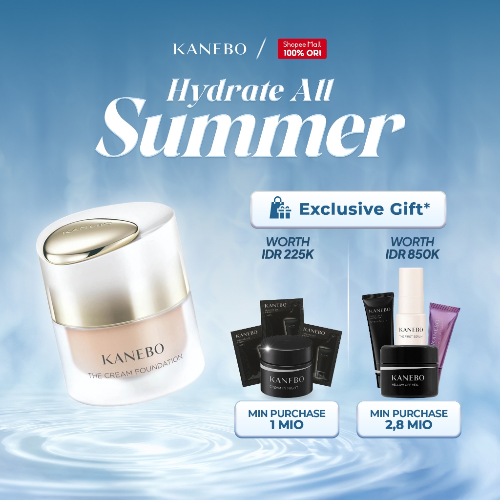 Jual KANEBO The Exceptional - The Cream Foundation SPF15 30mL | Shopee Indonesia