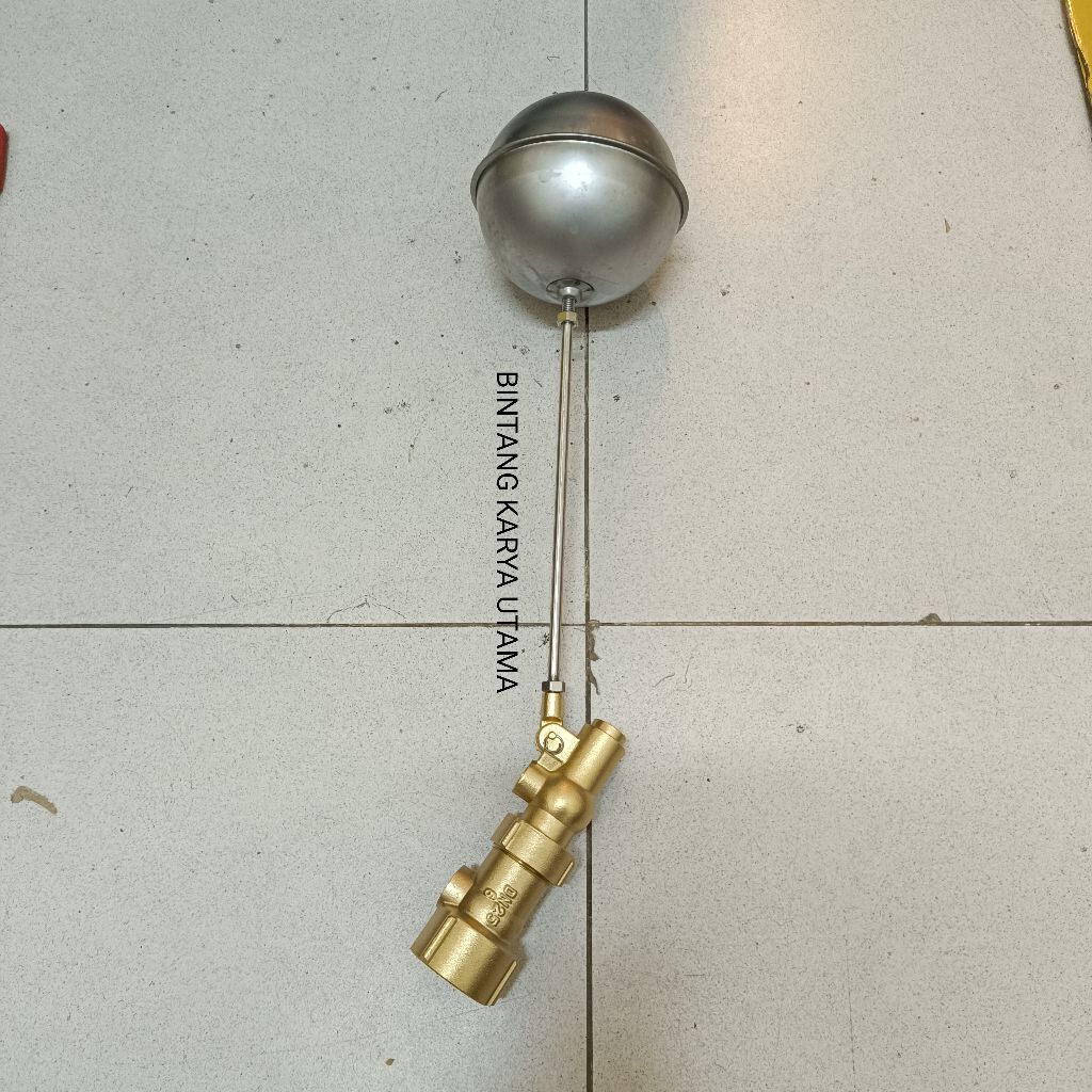 Jual Floating Valve 1/2" inch Pelampung Tangki Kuningan Drat Dalam DN ...