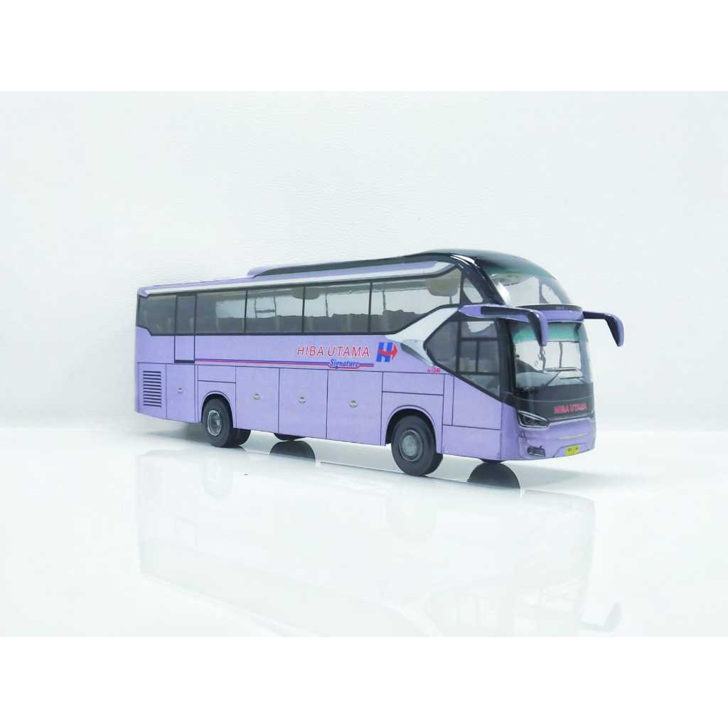 Jual Miniatur Bis Indonesia PO Hiba Utama All New Legacy SR Interior ...