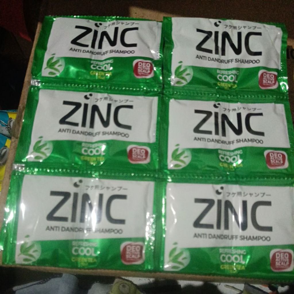 Jual sampo zinc renceng isi 20pcs | Shopee Indonesia