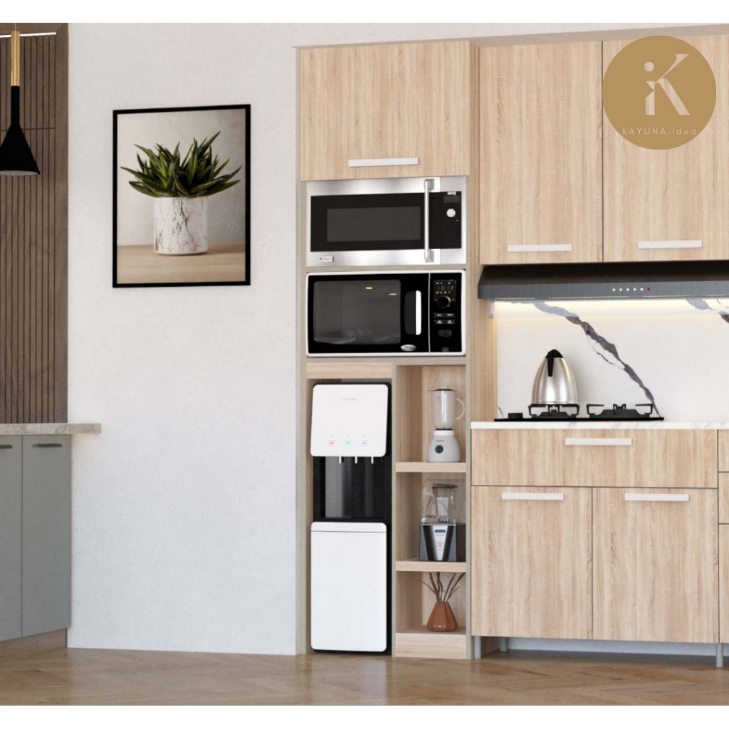 Jual KAYUNA.idea Denver Tall - Kitchen Set Kayu / Kabinet Dapur ...