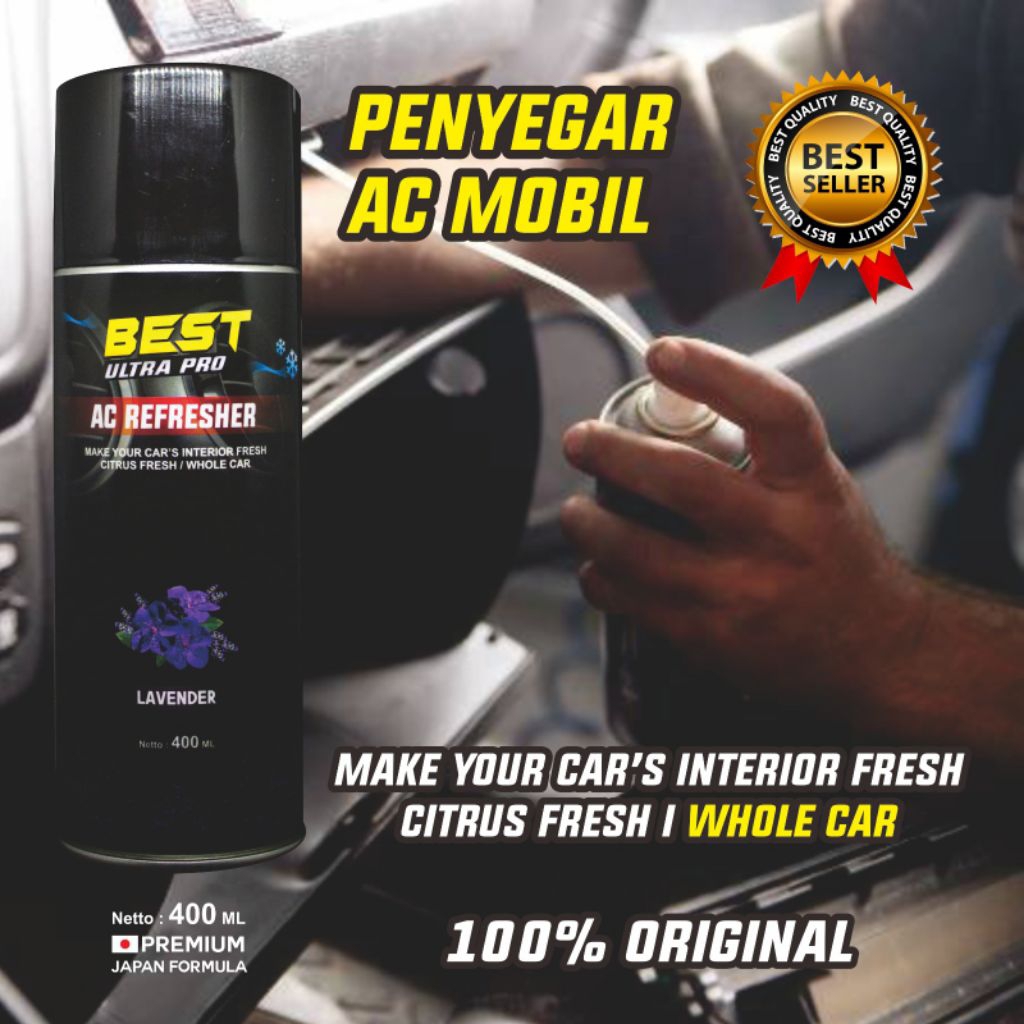 Jual BEST AC REFRESHER JADIKAN AC MOBIL SEGAR DAN SEJUK KEMBALI + LAP ...