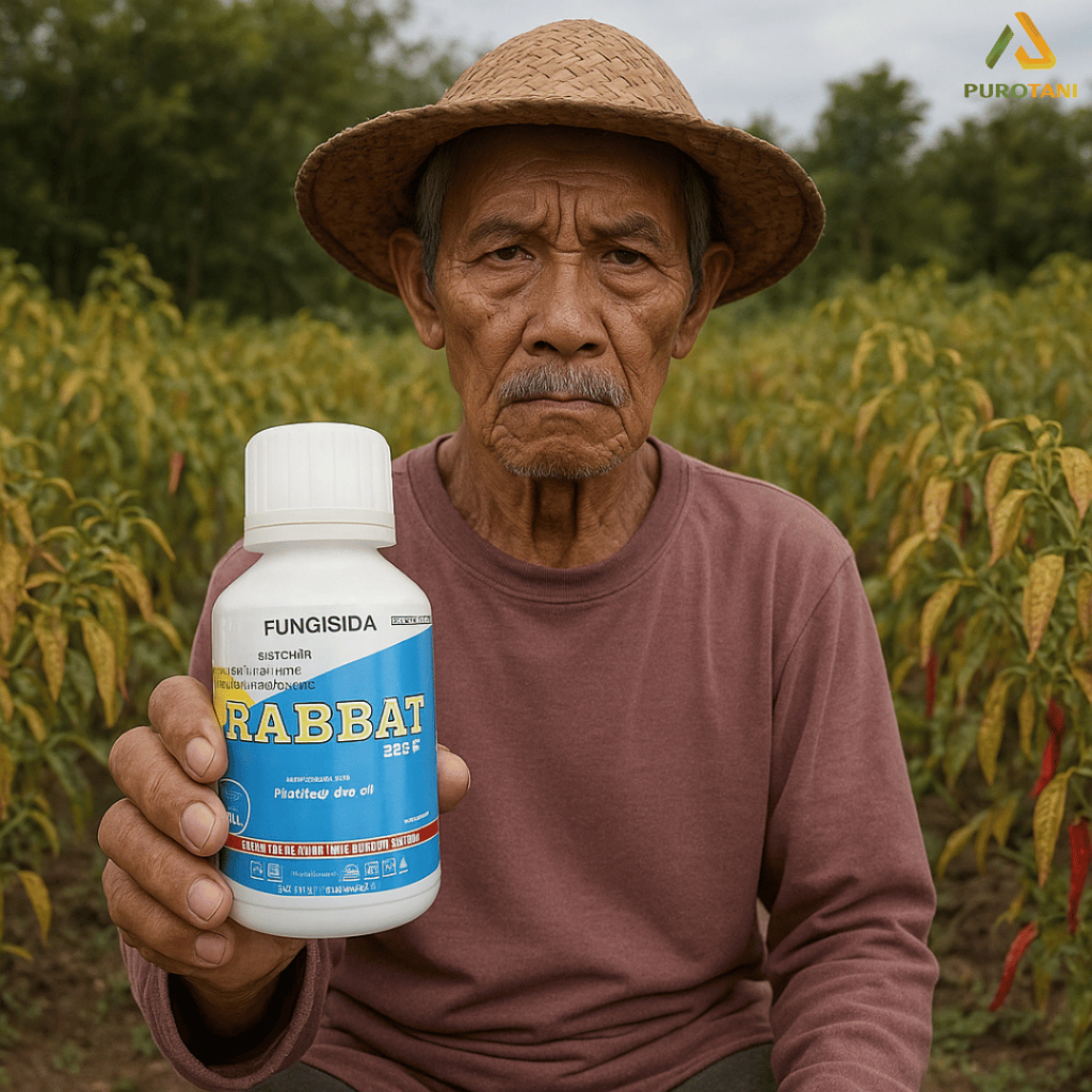 Jual Fungisida Sistemik RABBAT 250SC 100ml flutriafol Atasi Fusarium ...