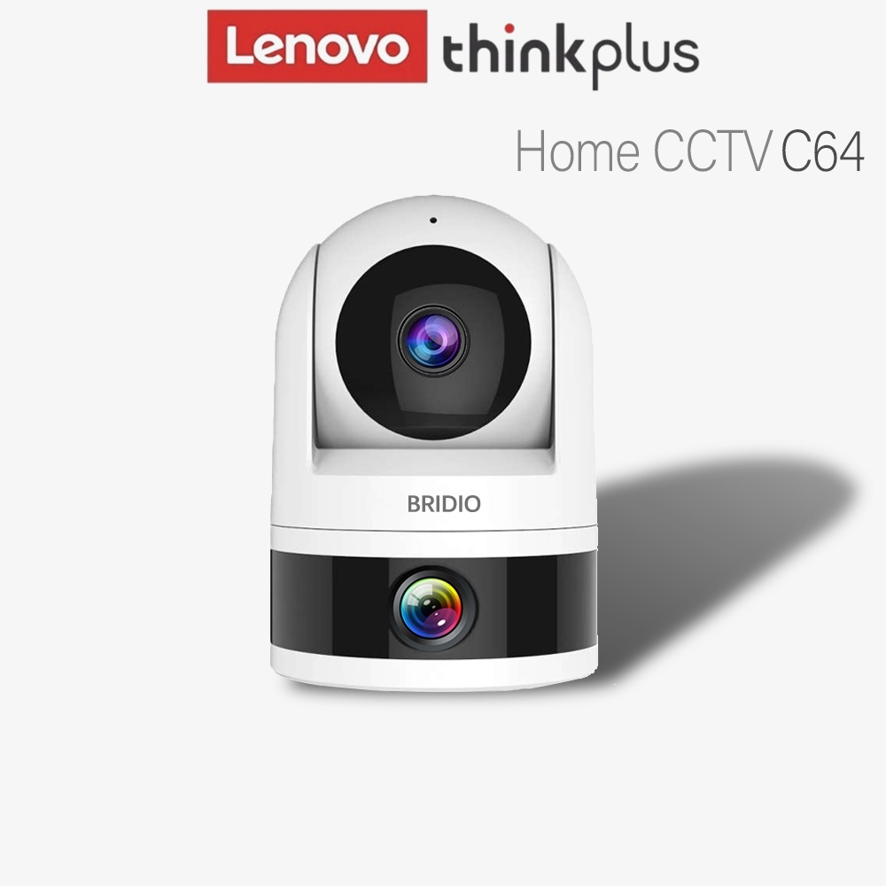 Jual Lenovo Bridio Smart Camera C64 | 3MP 2K Ultra-clear HD | Wifi ...