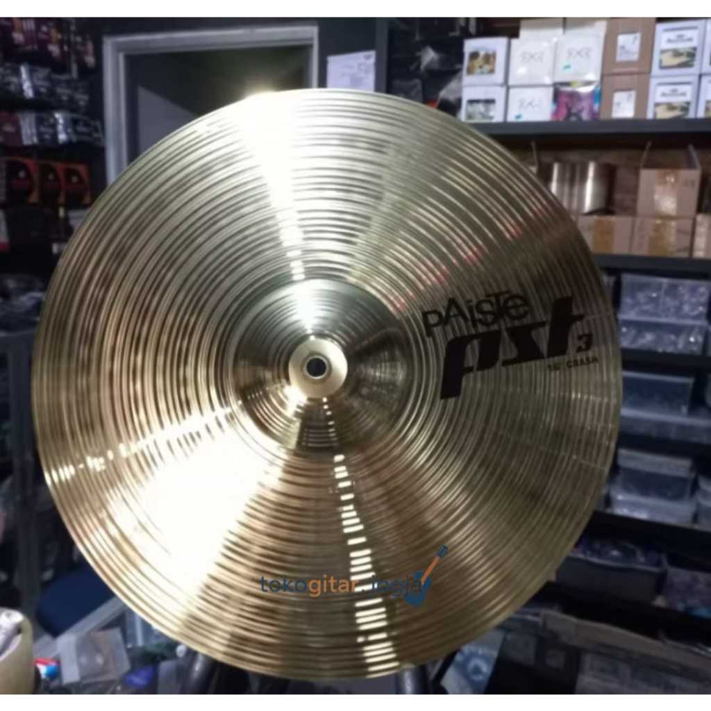 Jual CYMBAL CRASH PAISTE PST 3 UKURAN 16 DAN 18 INCH PAISTE CYMBAL ...