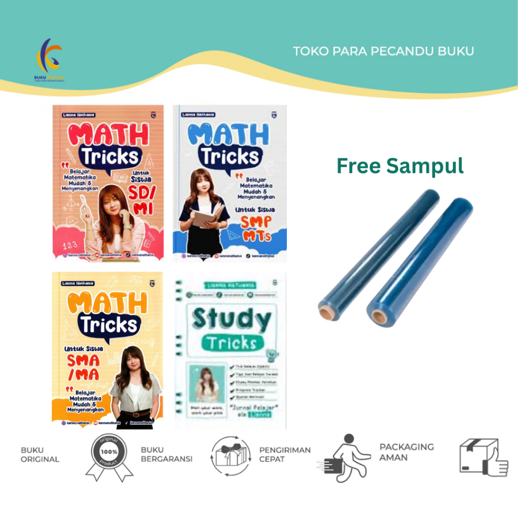 Jual ( Free Sampul ) Buku Study Tricks - Lianna Nathania - Bmedia | Shopee Indonesia