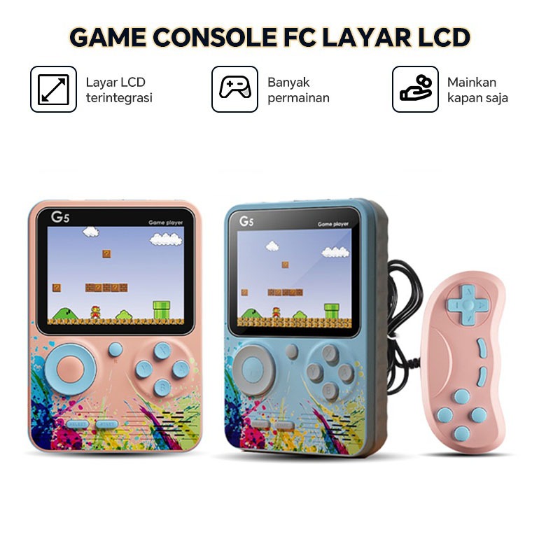 Jual Portable G5 Game Player Connect to TV or Gamepad 1000mAh Player/2 ...