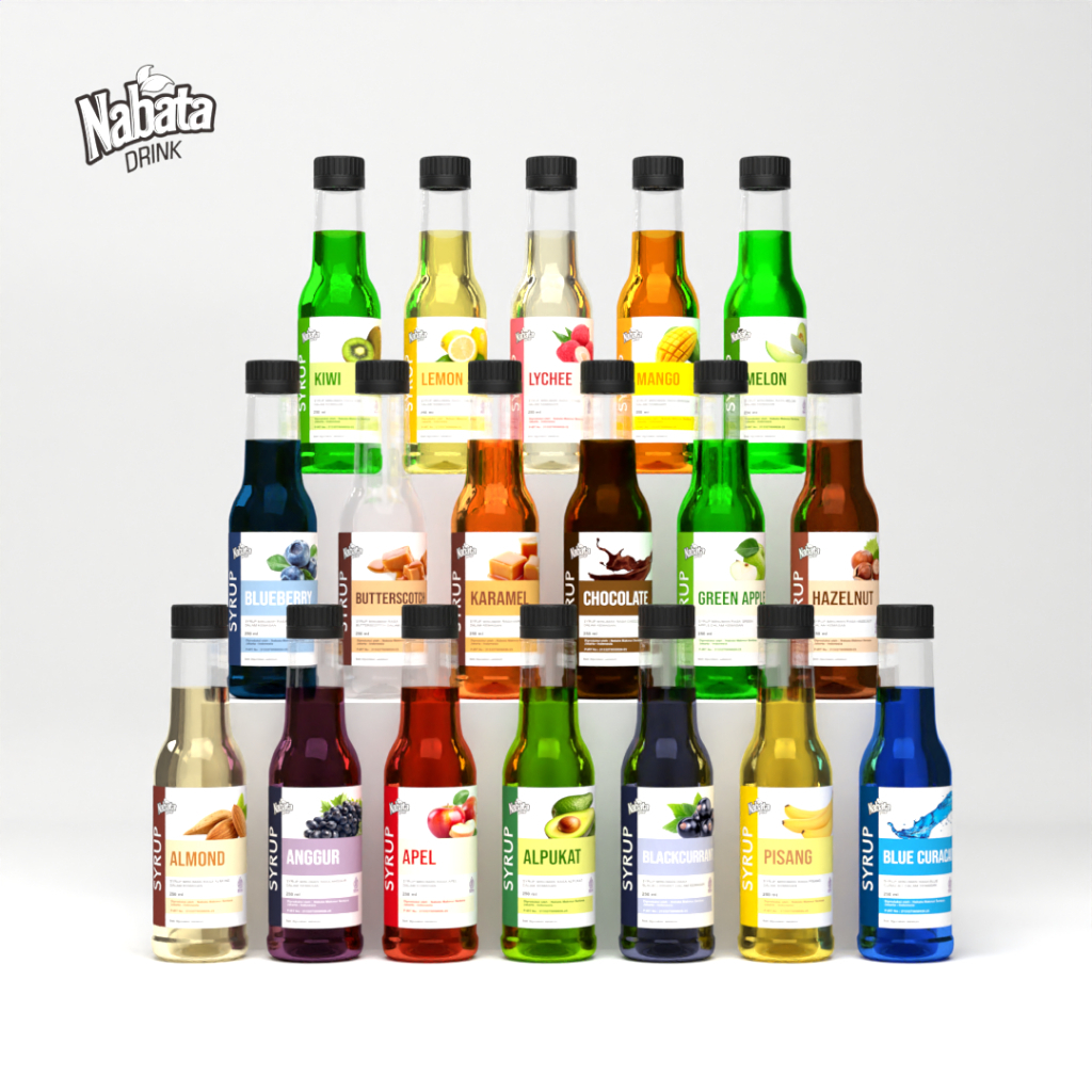 Jual Syrup 250ml Nabata Drink | Syrup Buah Segar | Syrup Campuran Kopi ...