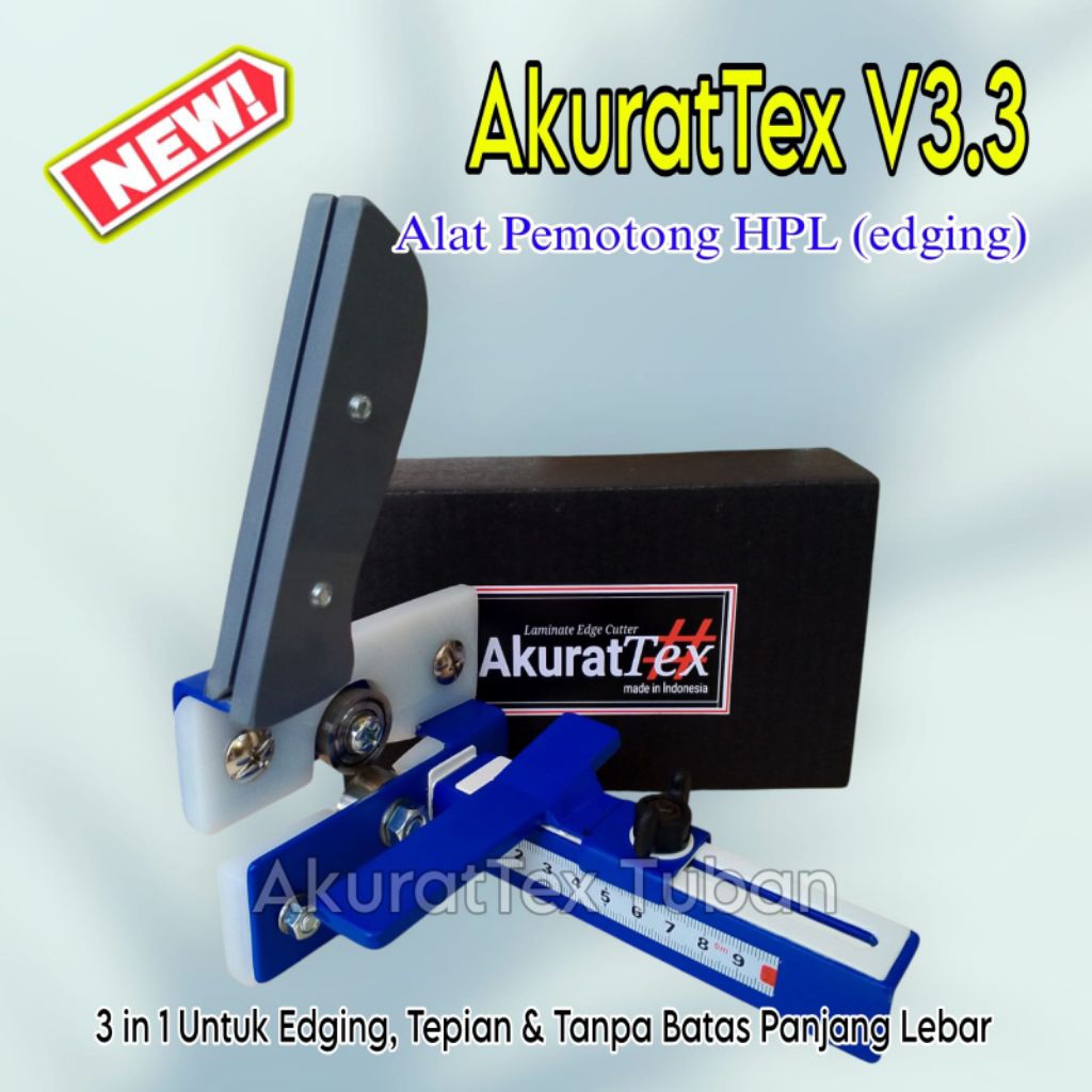 Jual AkuratTex v3.3 Alat Pemotong Hpl Edging Manual, Alat Potong Hpl 3 ...