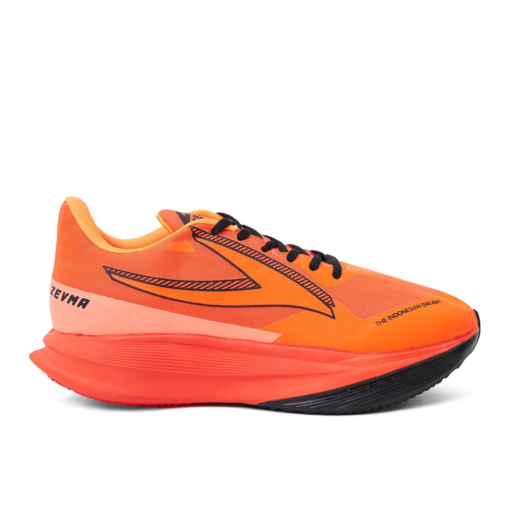 Jual Zevma Mesha Speed .1 Orange - Sepatu Olahraga Running Lari Pria ...