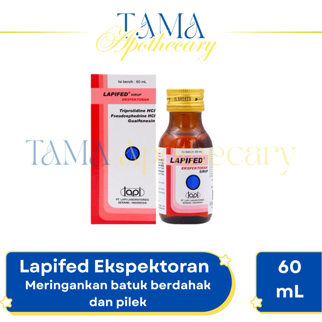 Jual Lapifed Ekspektoran Sirup 60mL | Shopee Indonesia