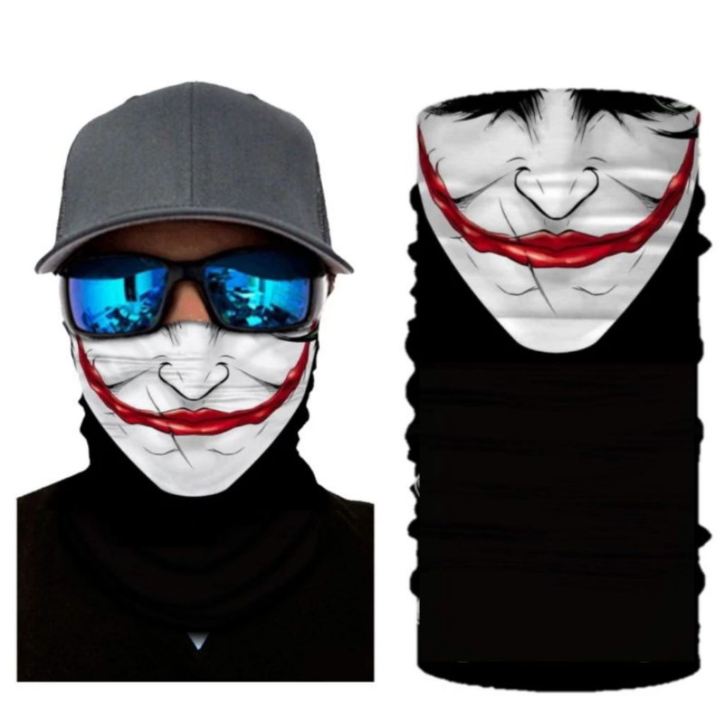 Jual buff masker mutifungsi motif joker elastis lembut tanpa jahitan ...