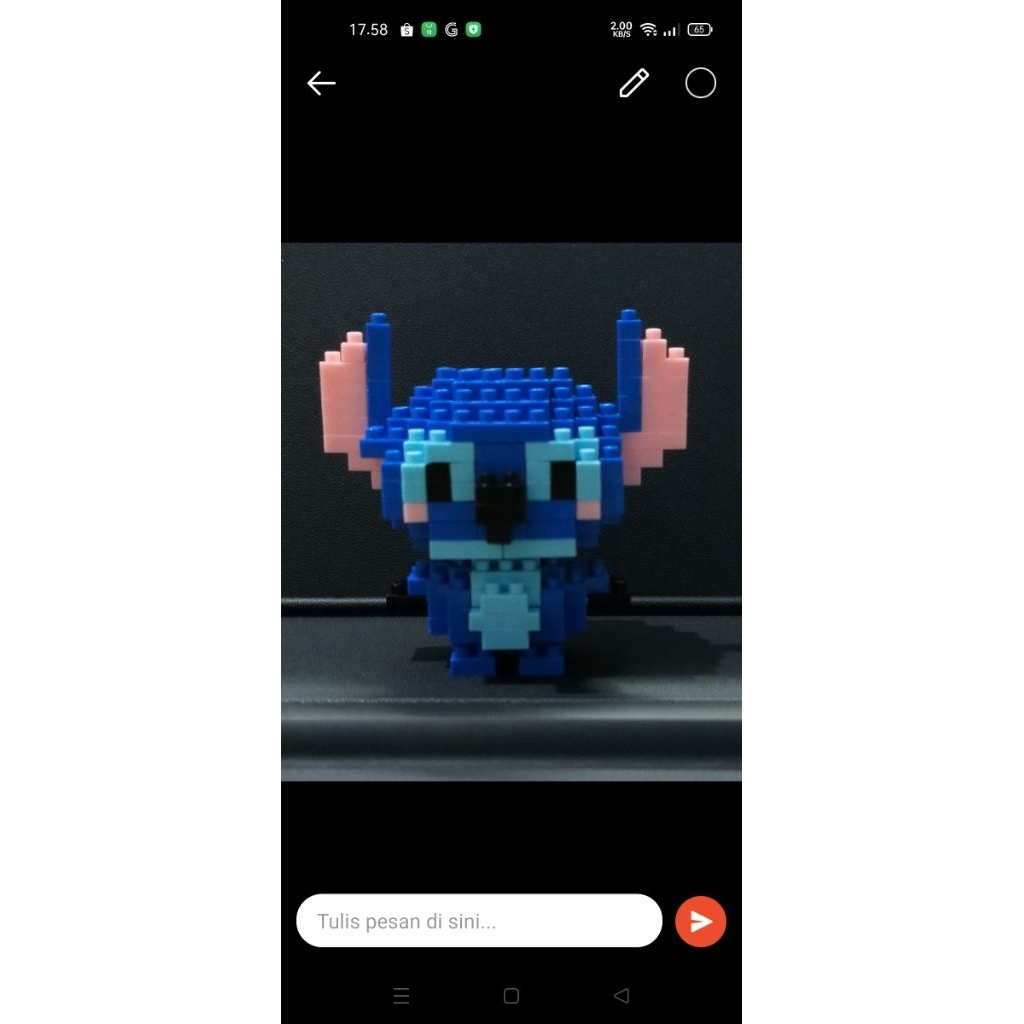 Jual Stitch and Angel Nano Blocks / Bricks, sudah terbuat, tinggal di ...