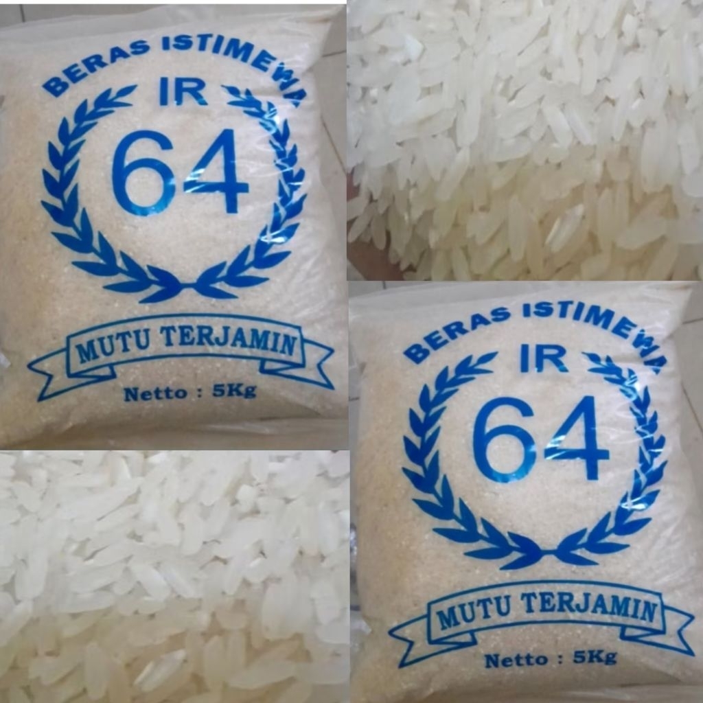 Jual BERAS SLYP PUTIH PULEN SETRA RAMOS CIANJUR 5KG (Medium Super) | Shopee Indonesia