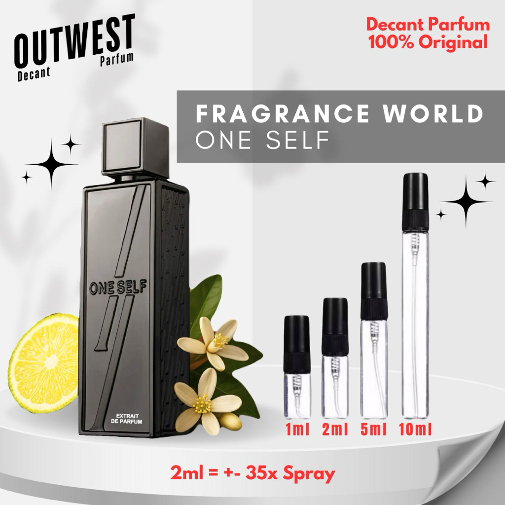 Jual Decant Parfum Fragrance World One Self Extrait De Parfum for ...