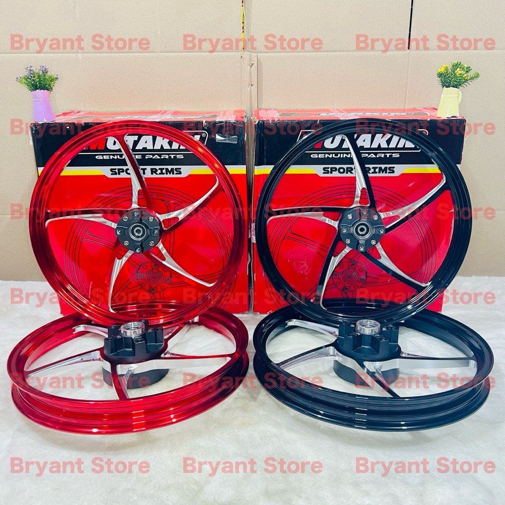 Jual MUTAKIN RACING ORIGINAL VELG MODEL KZR X5 CNC 160x17 160x17 MX ...