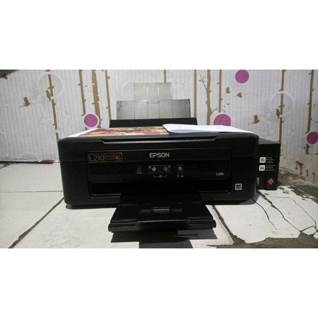 Jual Printer Epson L210 Tanpa Printhead Kondisi normal | Shopee Indonesia