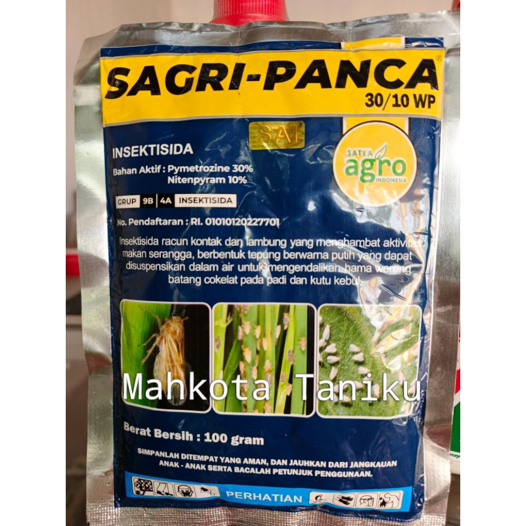 Jual INSEKTISIDA SAGRI PANCA 100GRAM // INSEKTISIDA PEMBASMI HAMA ...