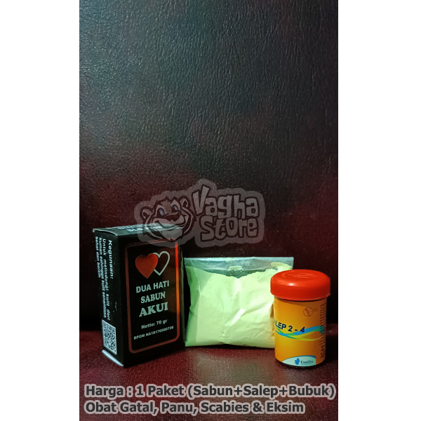 Jual Belerang Asli Obat Gatal Paket Lengkap Sabun Akui + Salep + Sulfur ...