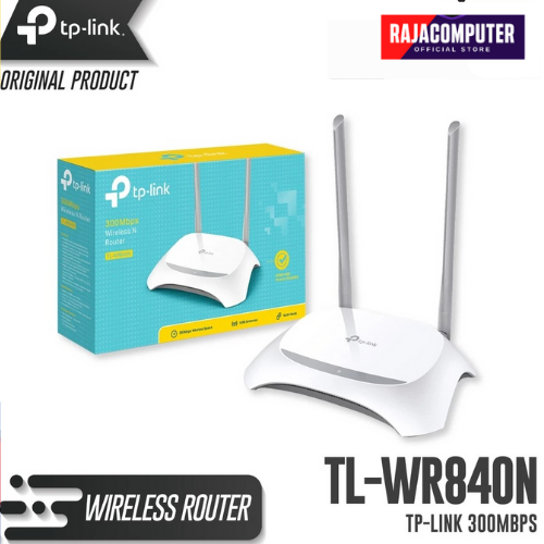 Jual TP-LINK TL-WR840N TL WR 840 N : TPLink 300Mbps Wireless N Router ...
