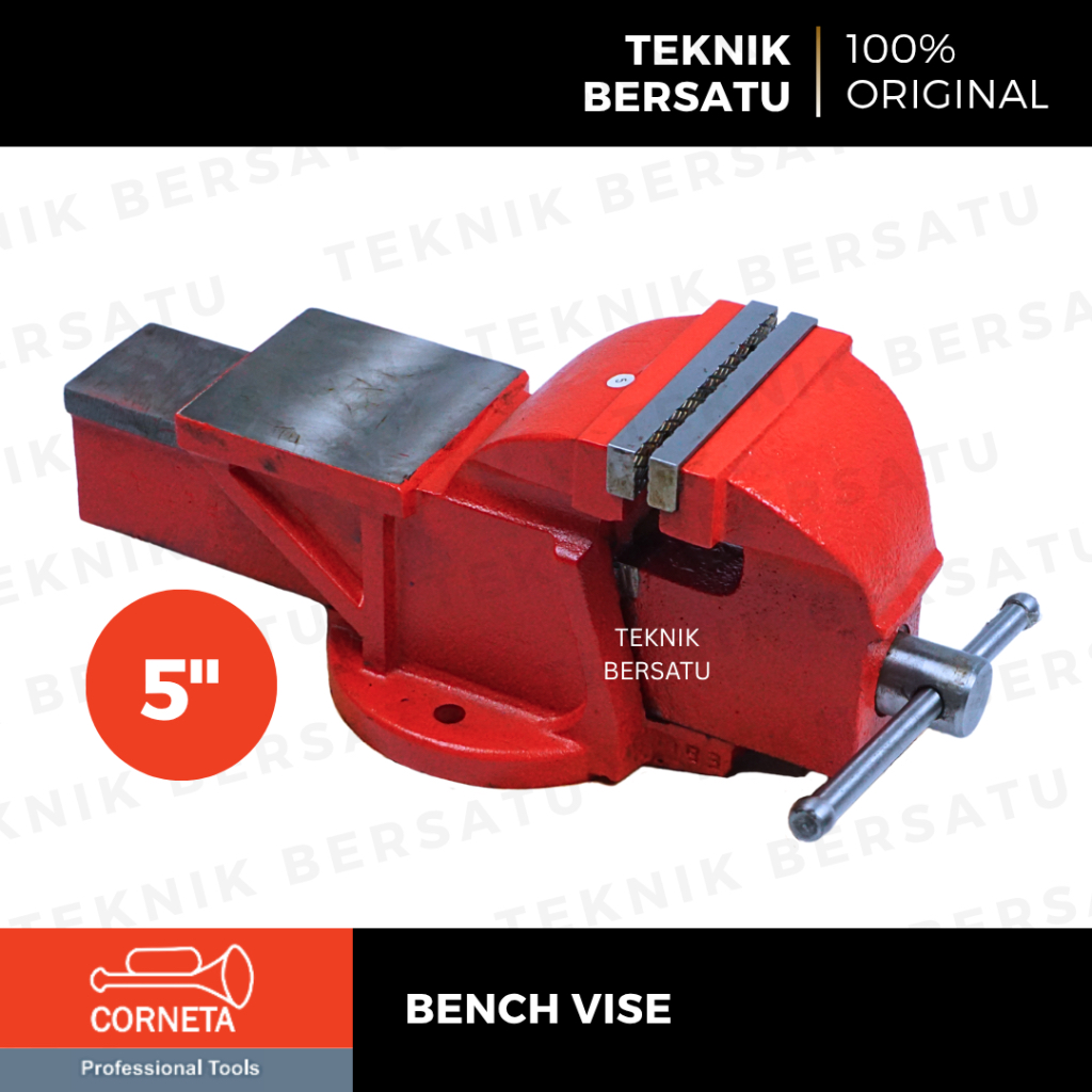 Jual Bench Vise 5 Inch | Catok Klem Penjepit Ragum Besi Meja Kerja ...