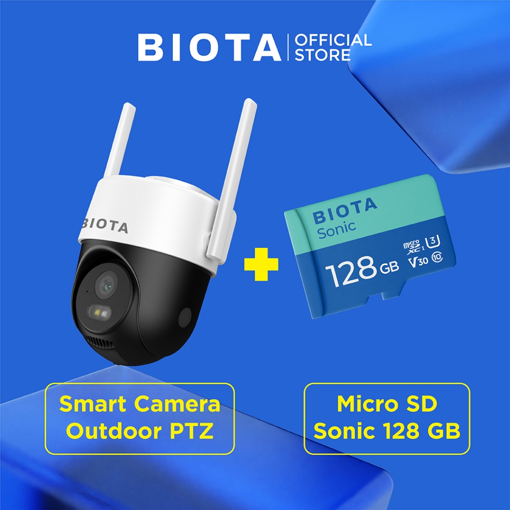 Jual BIOTA Bundling Smart Camera Outdoor PTZ - Kamera CCTV Wifi Outdoor ...