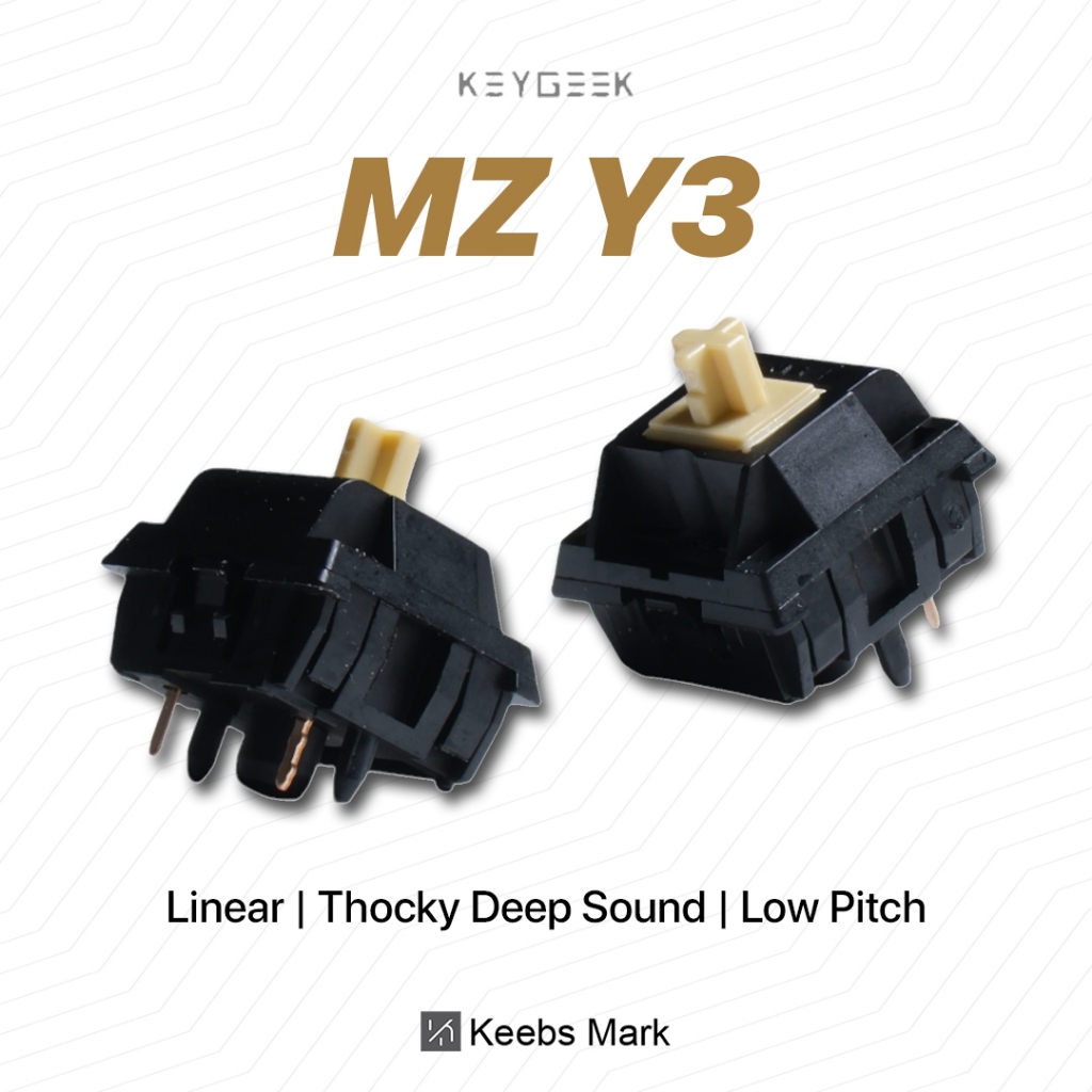 Jual Keygeek MZ Y3 Linear Switch 53g Mechanical Keyboard | Shopee Indonesia