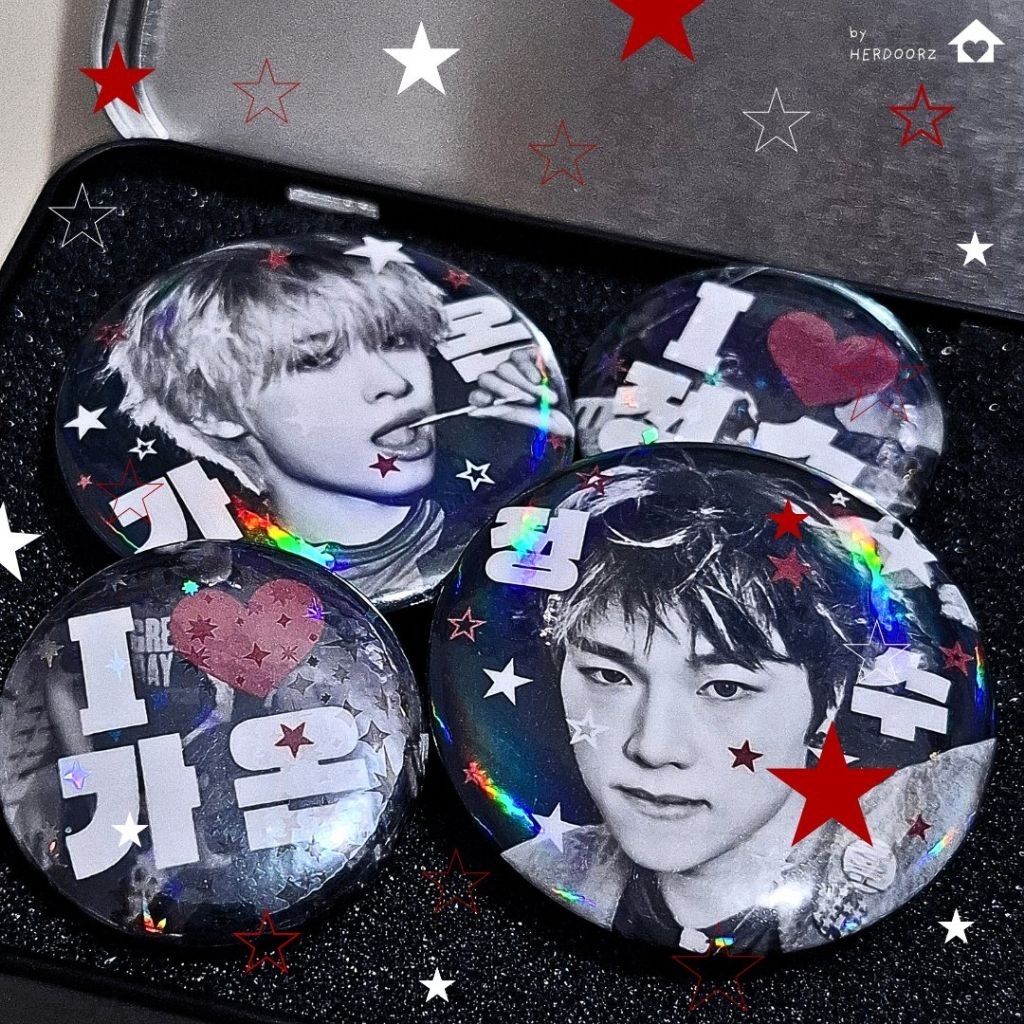 Jual [READY // PELUNASAN] BUTTON PIN XDINARY HEROES XH GUNIL JUNGSU ...