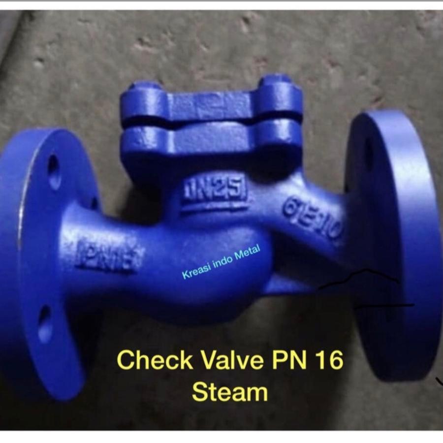 Jual 1-1/2” Lift Check Valve PN 16 Steam -1,5 inch Cast iron PN16 DN40 ...