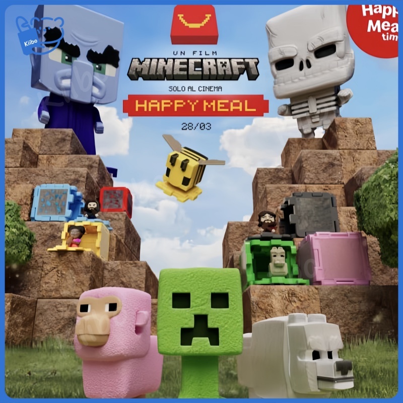 Jual McDonalds Minecraft Movie Happy Meal Mcdo Minecraft Collectible ...