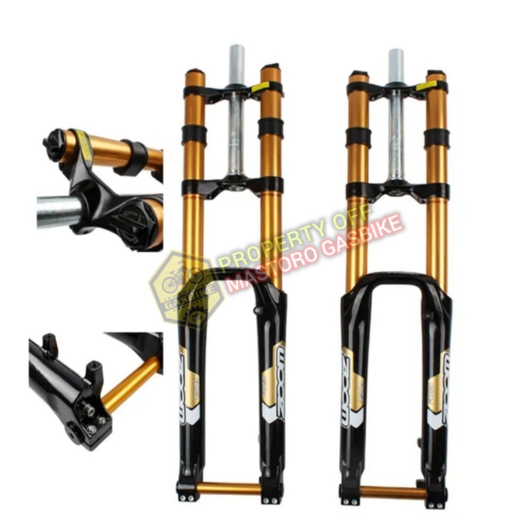 Jual Fork DH ZOOM DH 680 TA Travel 180mm | Shopee Indonesia