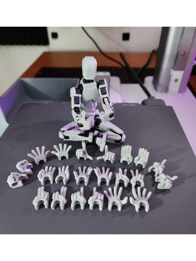 Jual Aksesoris DUMMY 13 Extra Tangan & Senjata – Custom 3D Print Figure ...
