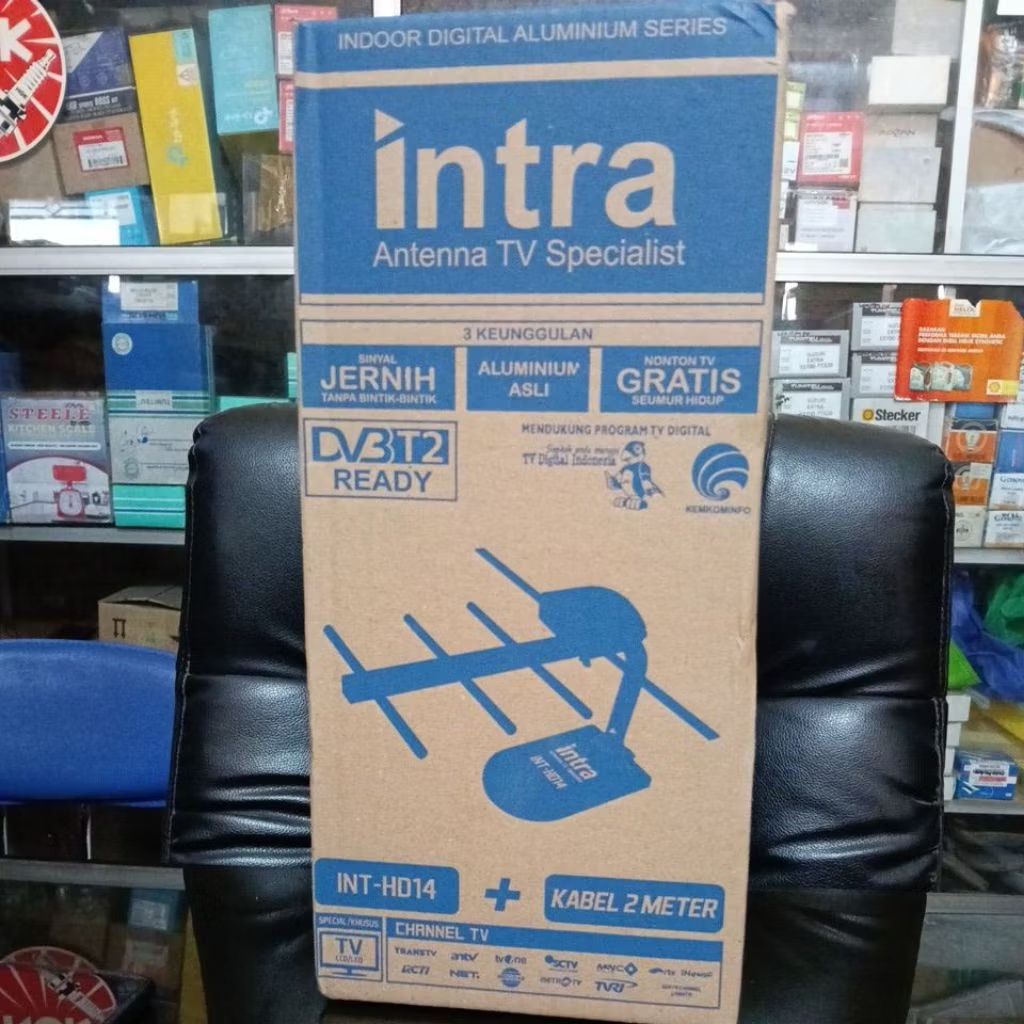 Jual Anthena TV Spesialist Digital Indoor + Cable anthena 2 meter ...