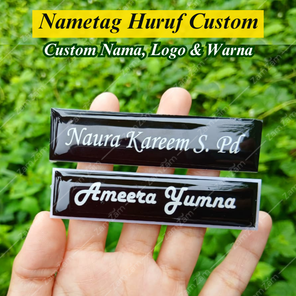 Jual Express - Papan Nama/Nametag Nama/Nama Dada/Nametag Magnet/Huruf ...