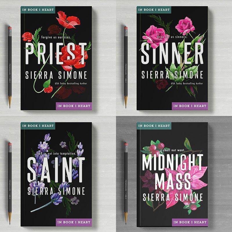 Jual Priest Series ( Priest - Sinner - Saint - MIdnight Mass ) by Sierra Simone | Shopee Indonesia