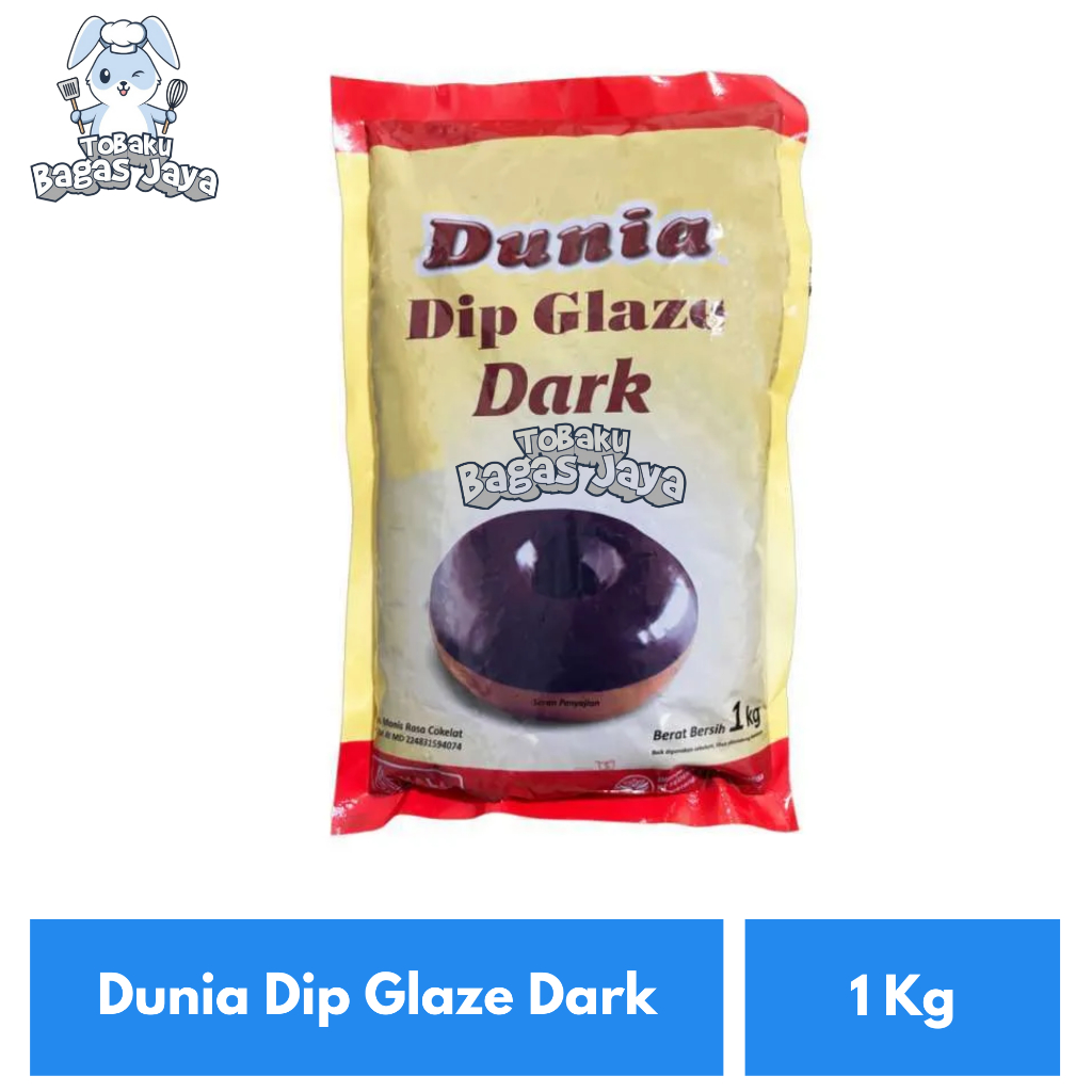 Jual Dunia Dip Glaze Dark Eco Refill Bag 1 Kg | Shopee Indonesia