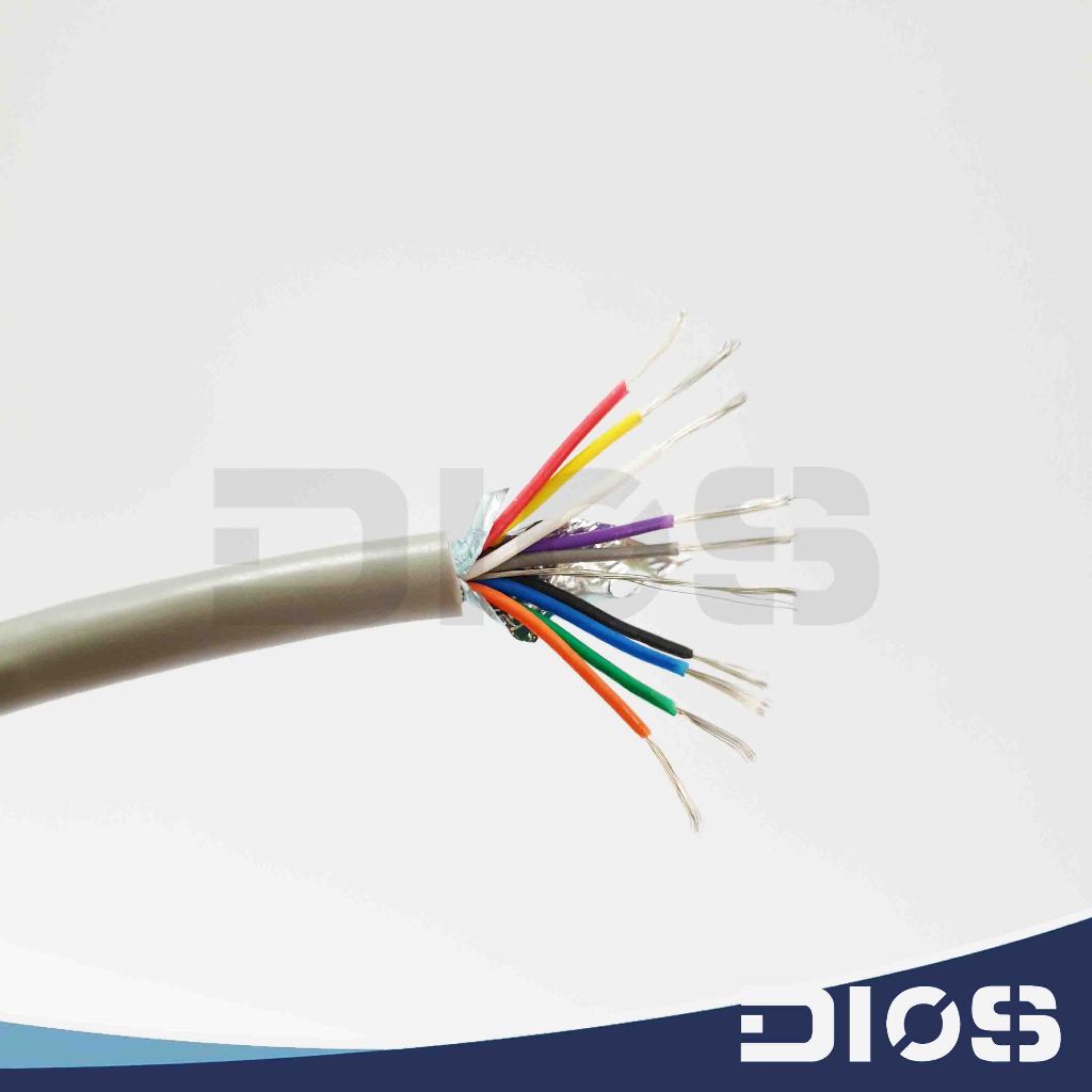 Jual Kabel Data 9 x 28 AWG Serabut + Ground + Foil Abu (per meter) JAVE ...