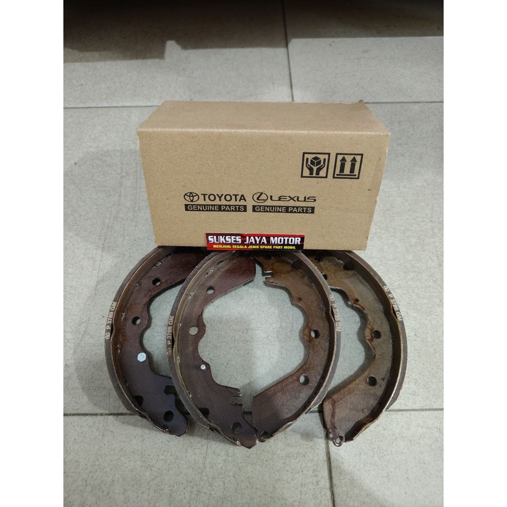 Jual sepatu rem belakang sigra calya brake shoe sigra calya kampas rem ...