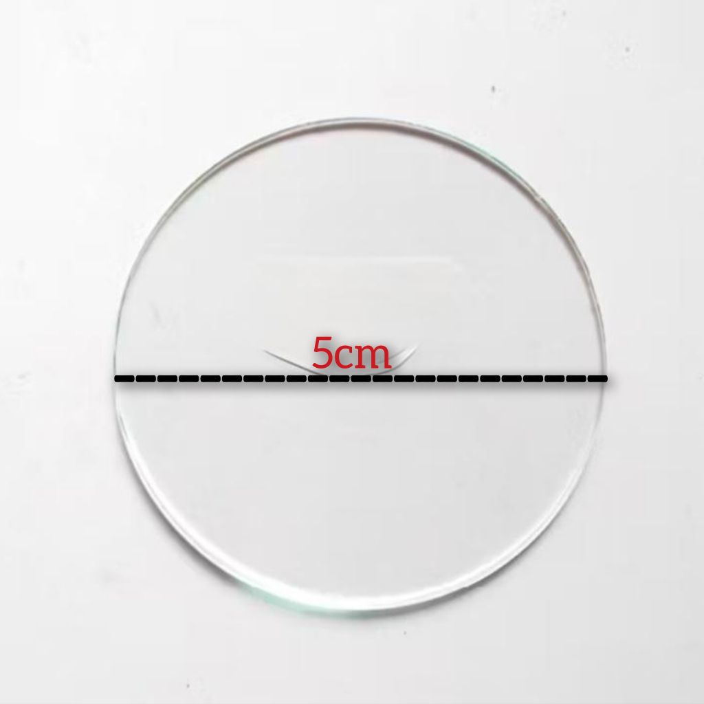 Jual Kaca Polos Bening Bulat Diameter 5cm | Shopee Indonesia