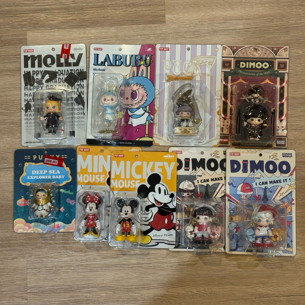 Jual POP MART BLISTER MOLLY DIMOO LABUBU THE MONSTERS PUCKY SECRET ...