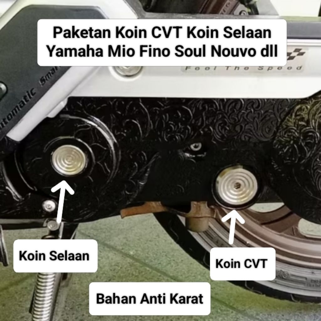 Jual Paketan Coin Lubang Cvt Coin Lubang Selaan Koinan Cvt Mio Nouvo ...