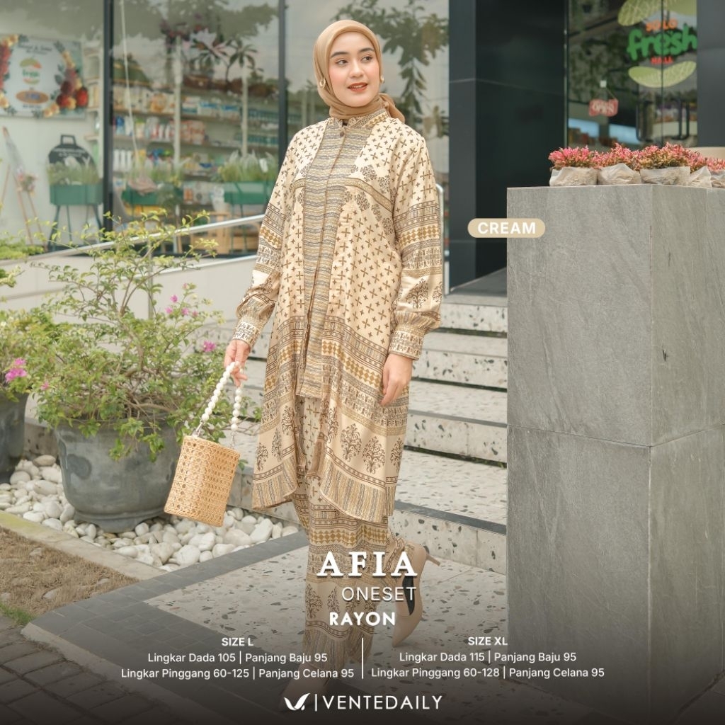 Jual AFIA TITIAN ONE SET BY VENTE DAILY | Shopee Indonesia