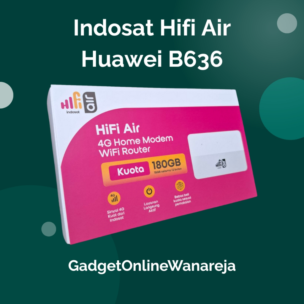 Jual Modem Hifi Air Indosat Huawei B636 | Shopee Indonesia