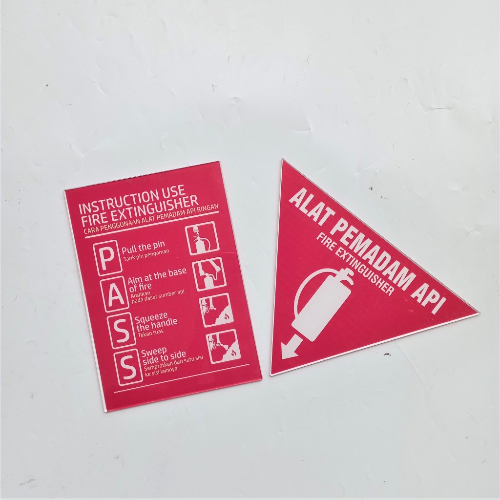 Jual Sign APAR, Segitiga APAR, Tanda dan rambu APAR, Safety Sign, PASS ...
