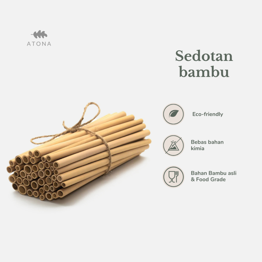 Jual SEDOTAN BAMBU / BAMBOO STRAW | Shopee Indonesia