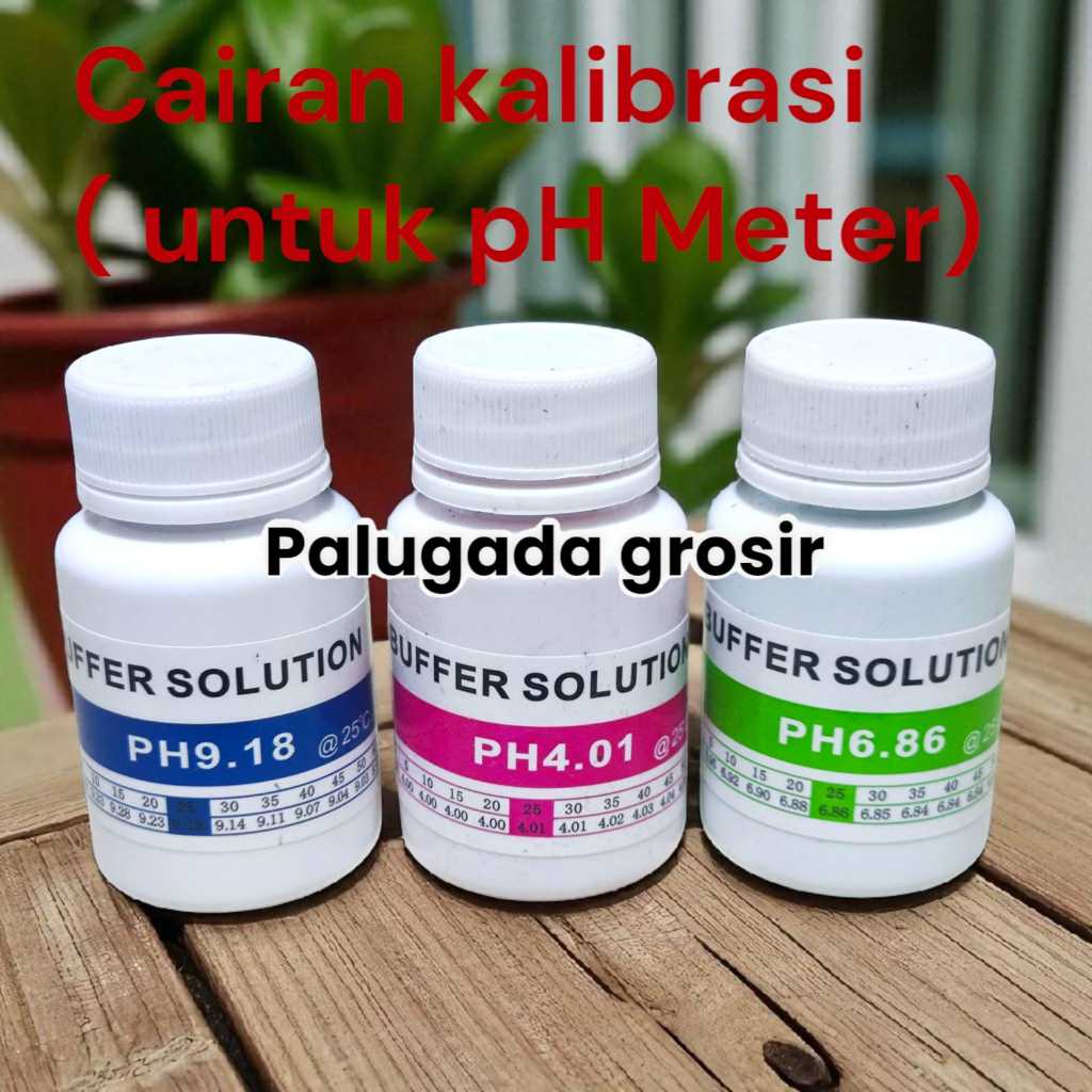 Jual Cairan Kalibrasi 25ml PH Calibration Solution / Cairan Kalibrasi PH Meter | Shopee Indonesia