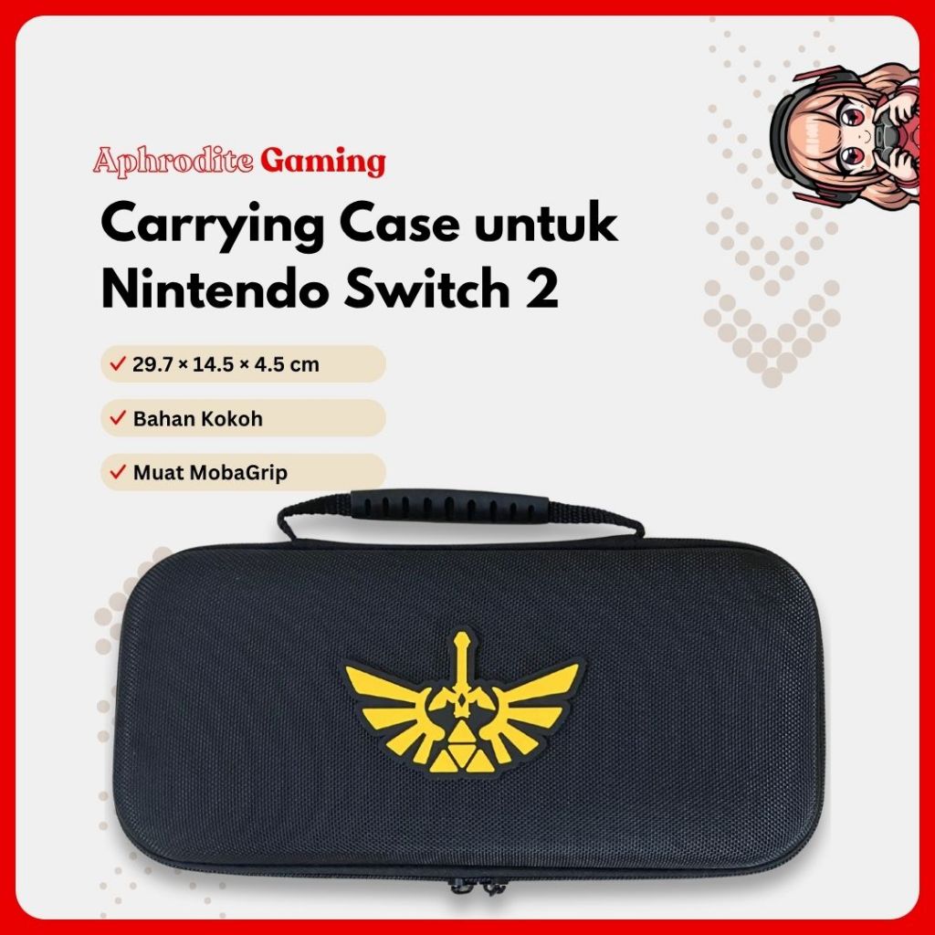 Jual Carrying Case Nintendo Switch 2 Zelda BOTW TOTK | Shopee Indonesia