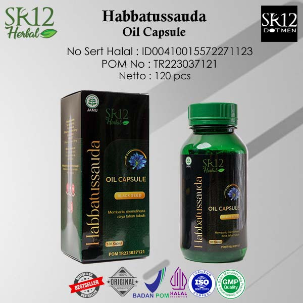Jual HABBATUSSAUDA CAPSULE OIL SR12 kapsul minyak yang dapat membantu ...