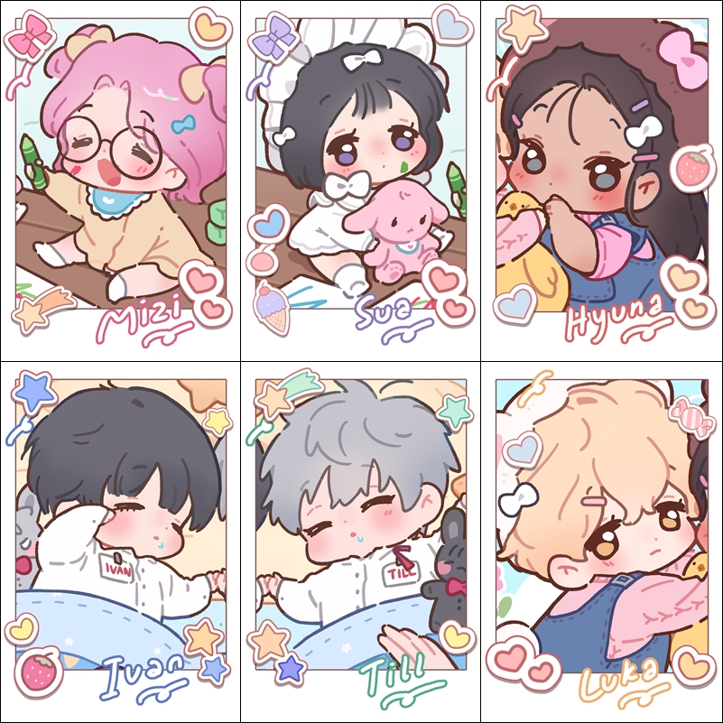 Jual Photocard Print Alien Stage Baby - mizi sua hyuna luka ivan till ...