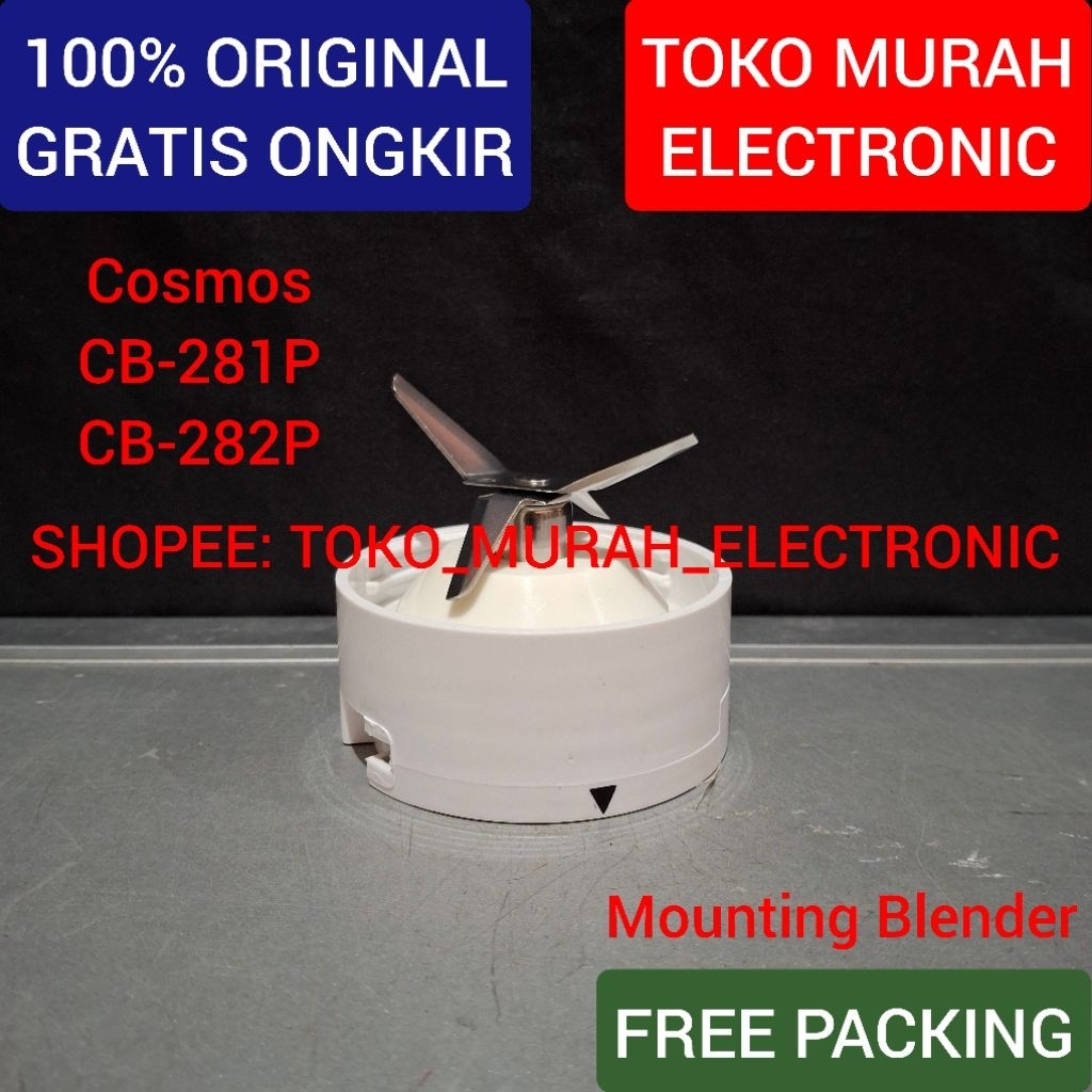 Jual TME - Mounting Pisau Set Blender Cosmos Original CB-281P / CB-282P | Shopee Indonesia